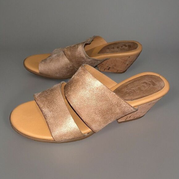 Kork-Ease | Shoes | Korks 8m Korkease Slip Sandals Beige Tan Comfort ...
